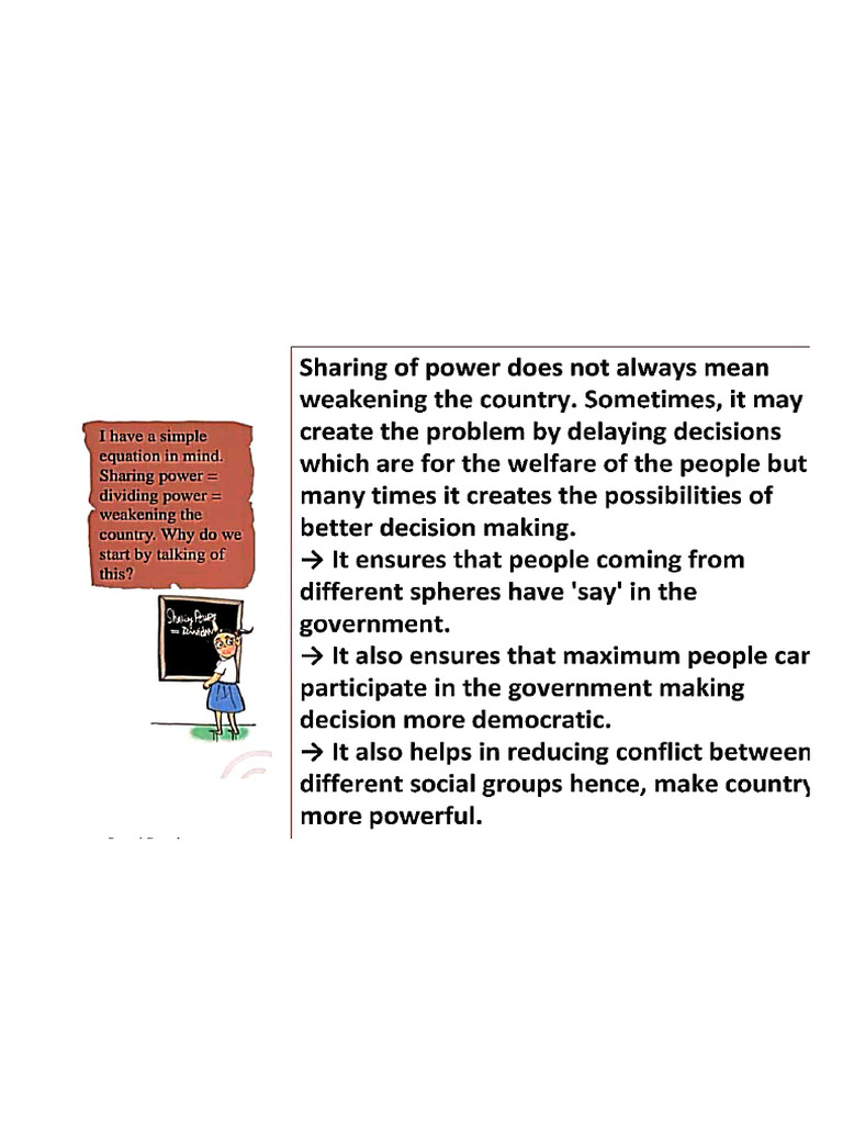 Cartoons Power Sharing | PDF