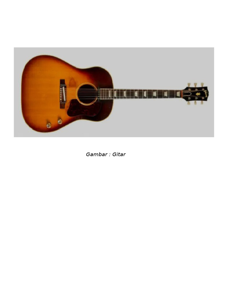 Gambar Gitar | PDF