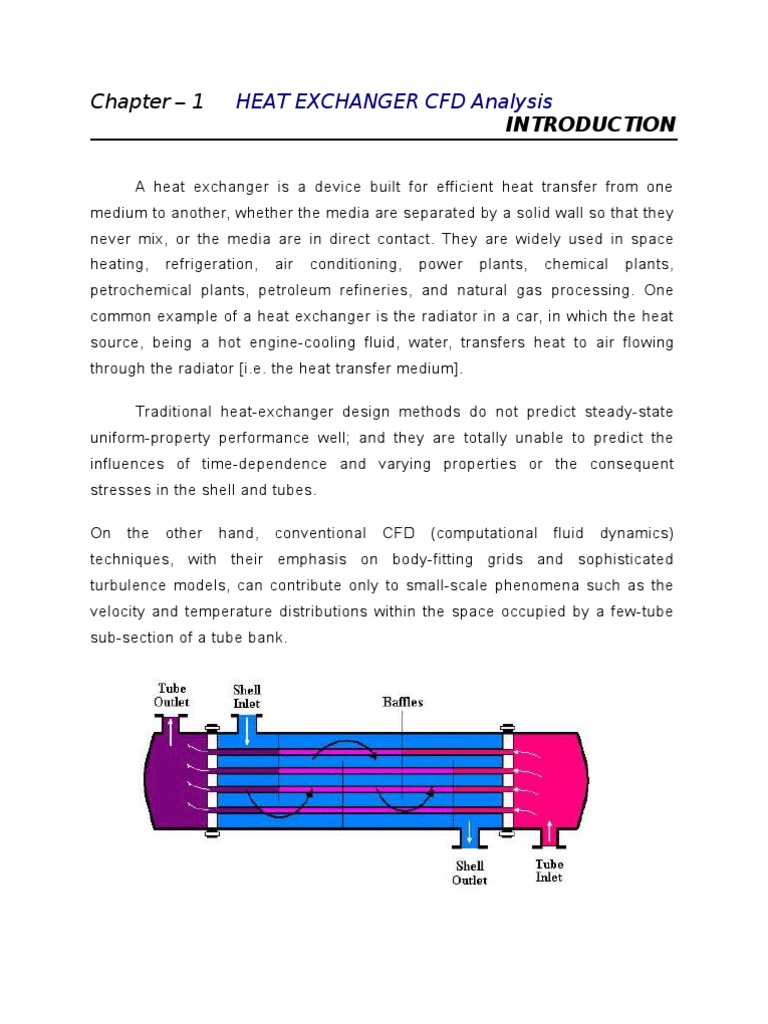 Project | PDF | Heat Exchanger | Chemical Engineering