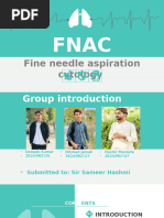 FNAC Procedure and Cytotechnologist Role | PDF | Cytopathology ...