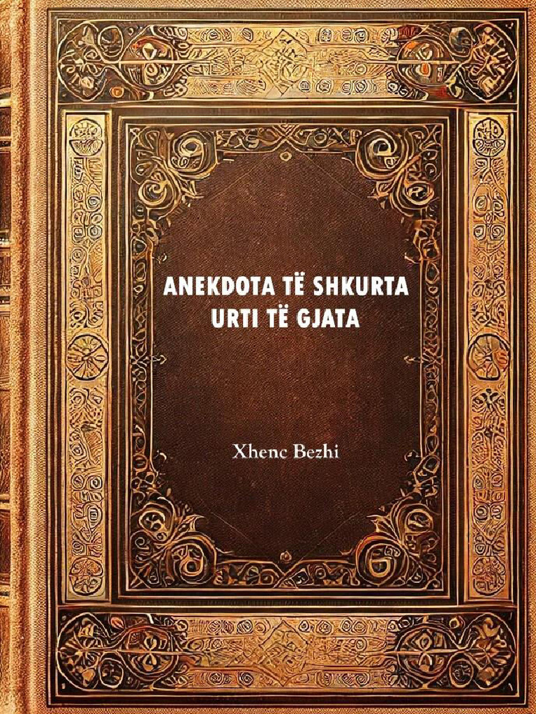 Anekdota Te Shkurta Urti Te Gjata | PDF