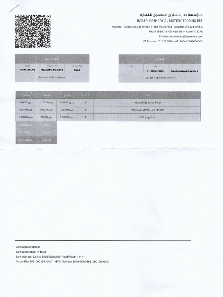 Bader Bill 2046 | PDF