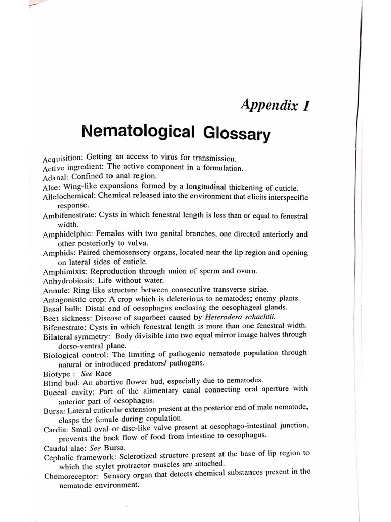 Nema - 231 (Appendix 1-7) Notes | PDF