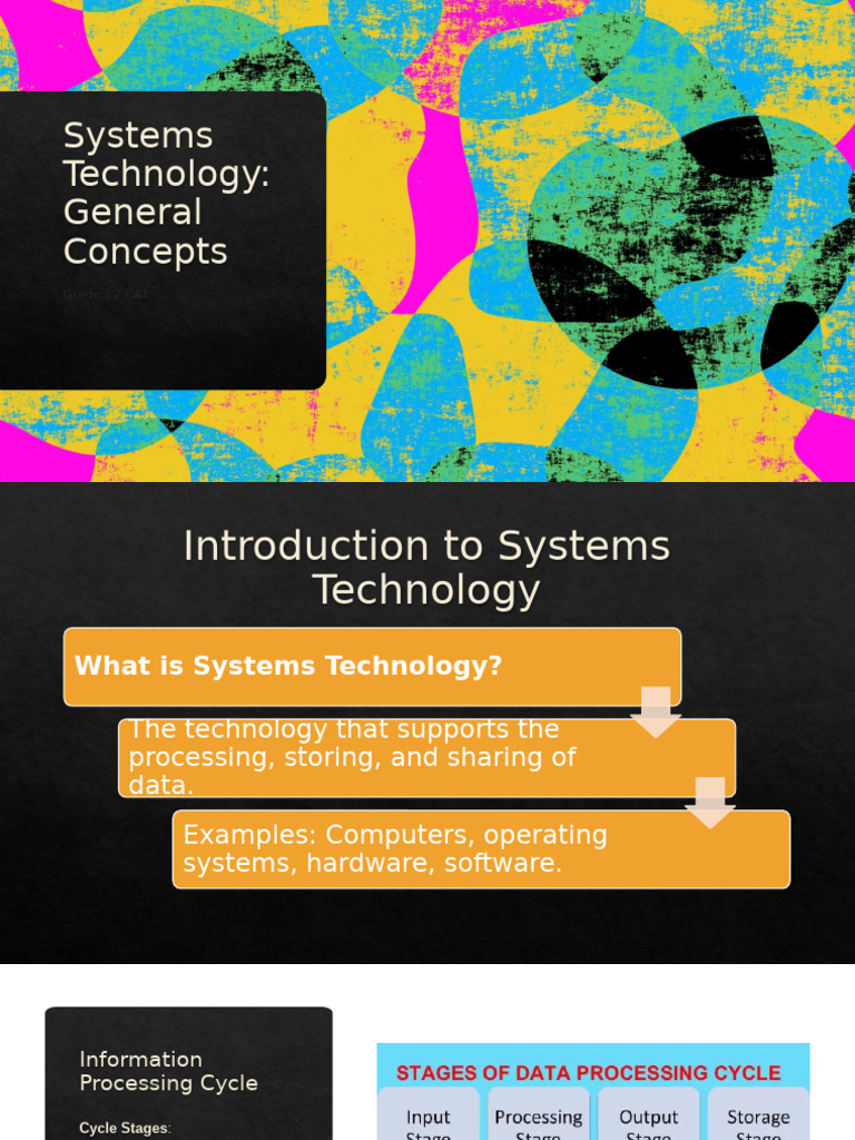 Systems Technology - Basic Concepts | PDF | Personal Computers | Laptop