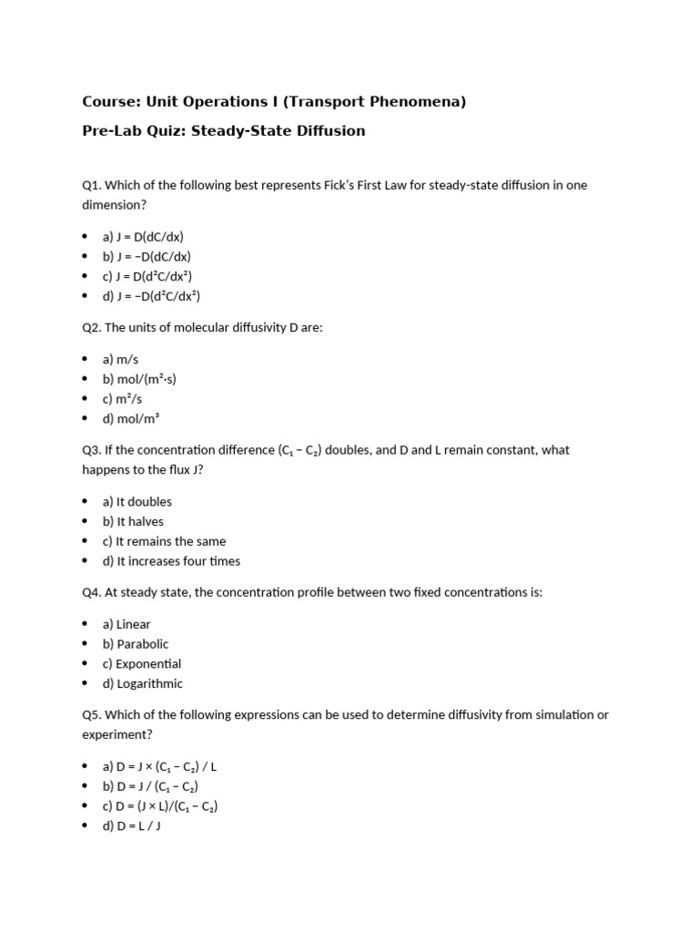 Pre Lab Quiz Rojay Banton 2401848 | PDF