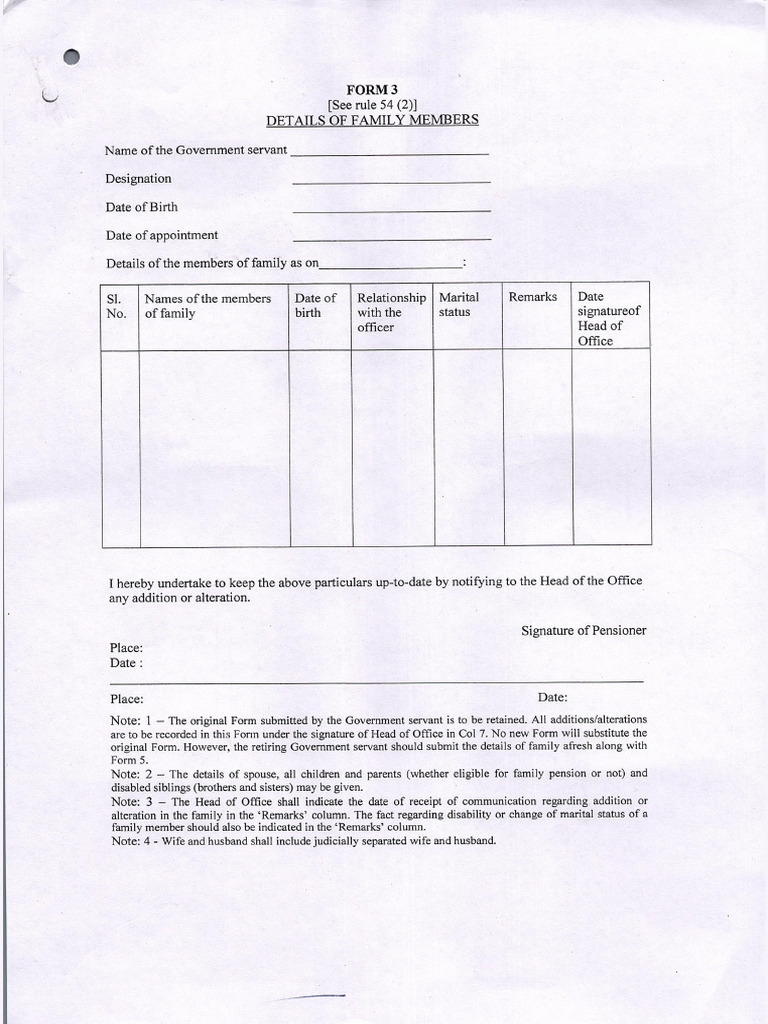 Pension Forms | PDF