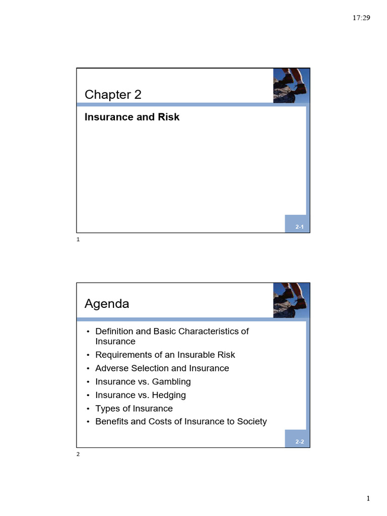 Understanding Insurance and Risk Management | PDF | Insurance | Risk