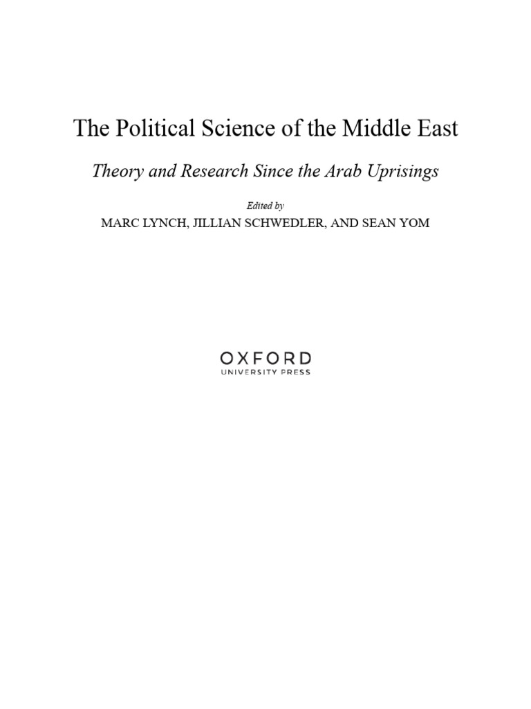 André Bank Et Al., Authoritarianism Reconfigured | PDF ...