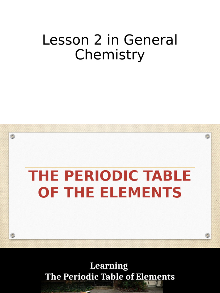 Understanding the Periodic Table Elements | PDF | Periodic Table ...