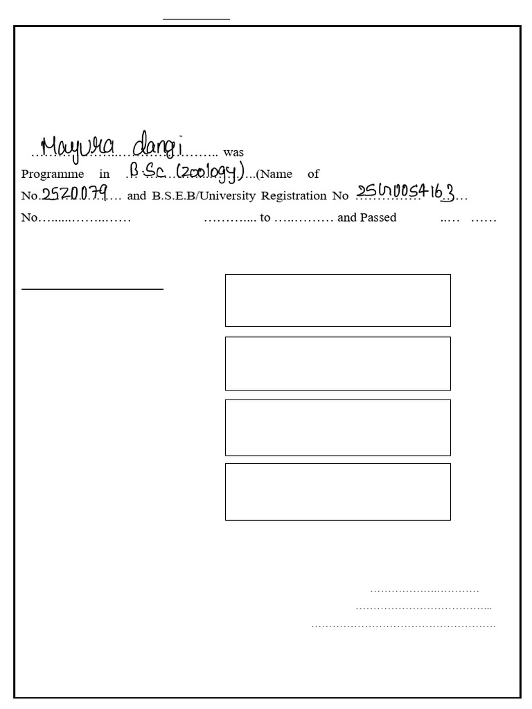 Off Line Application Form (For No Dues) | PDF