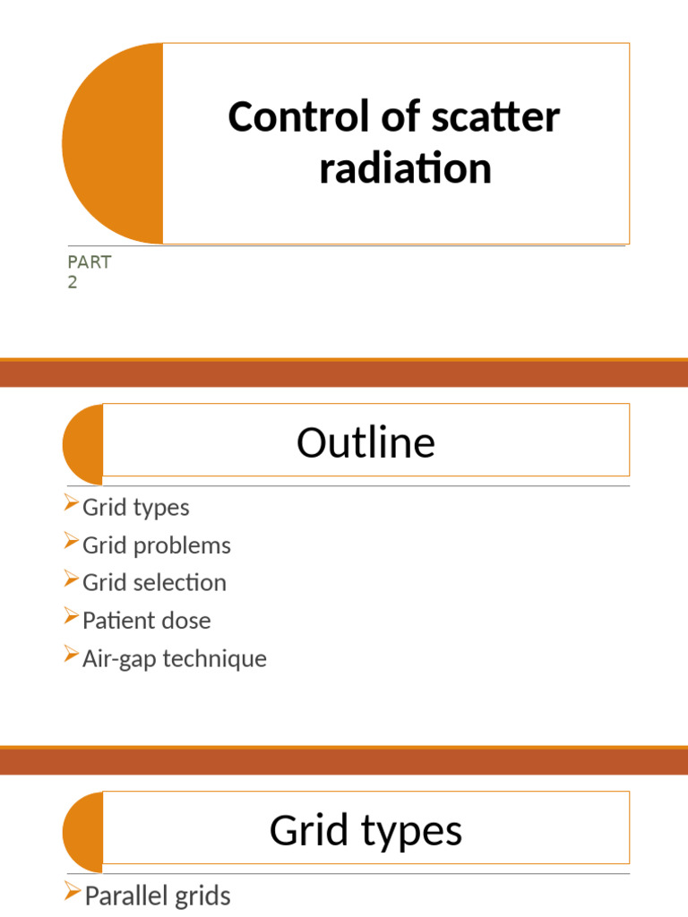 Control of Scatter Radiation 2 | PDF | Radiography | Imaging