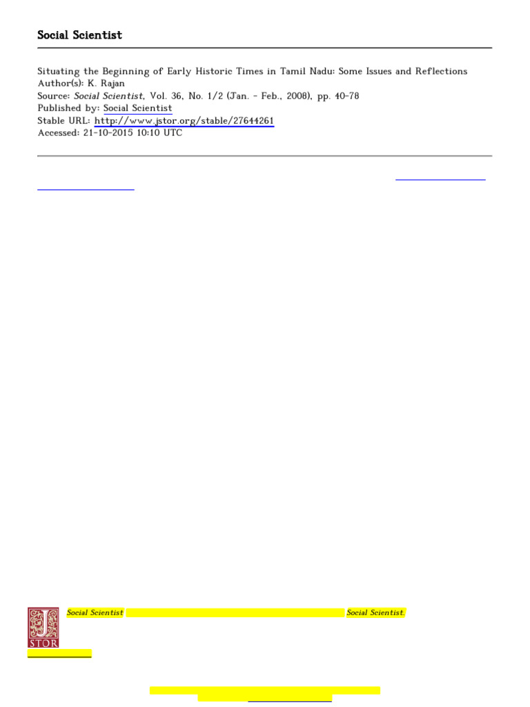 Social Scientist Social Scientist | PDF