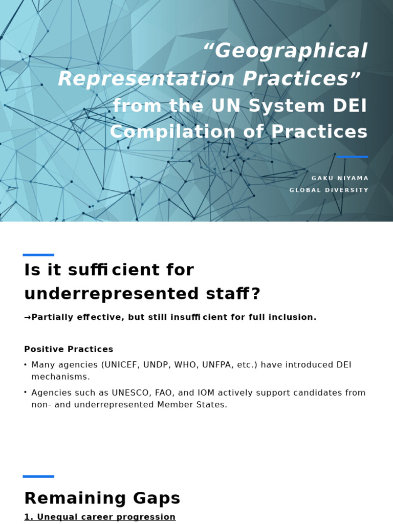 Geographical Representation Practices | PDF