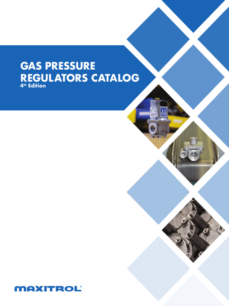 Maxitrol Gas Pressure Regulators Guide | PDF | Valve | Home Appliance