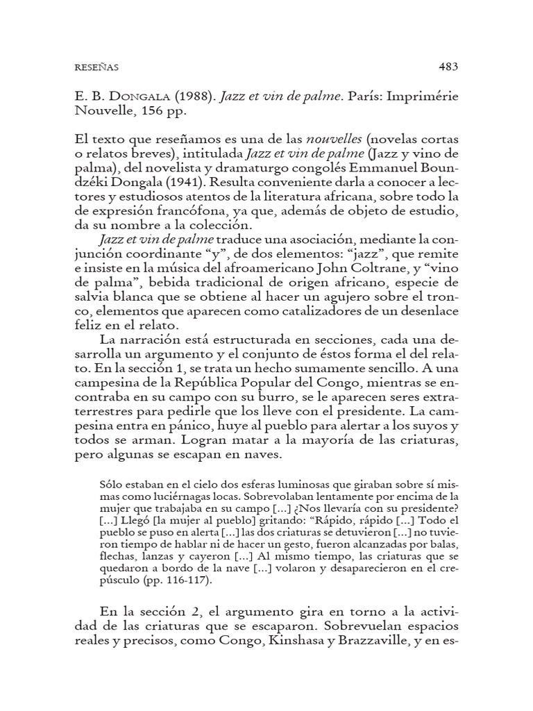 E B Dongala 1988 Jazz Et Vin de Palme | PDF | Unión Soviética ...