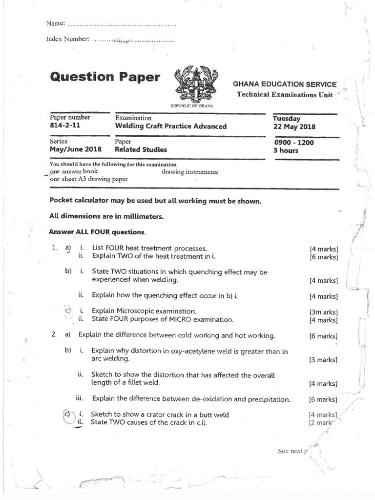 Past Question | PDF