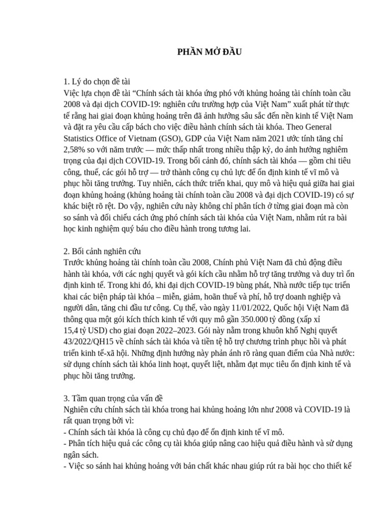 Phan Mo Dau de Tai Tai Khoa | PDF