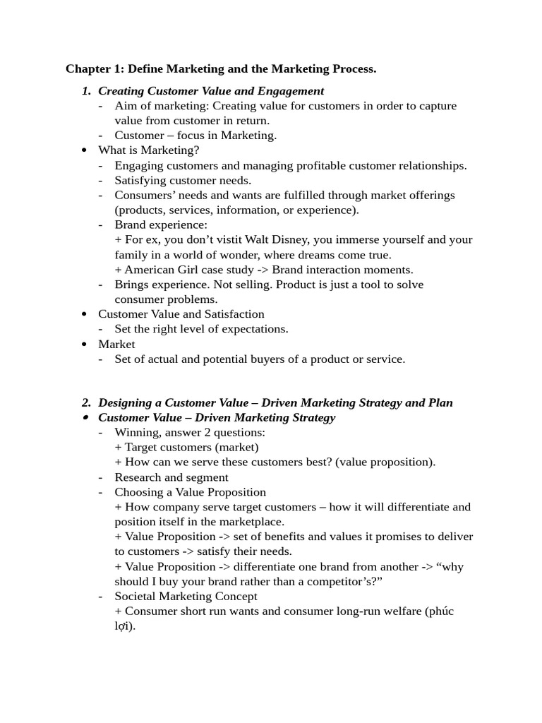 Principle of Marketing 17th Edition | PDF | Marketing | Customer