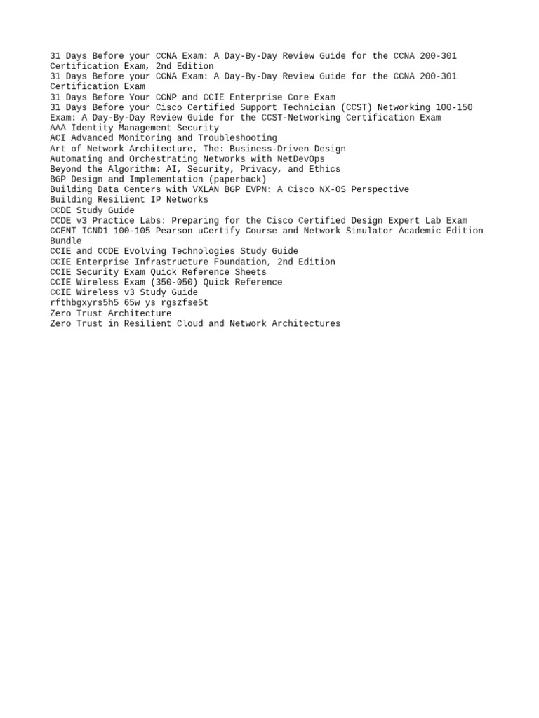 Cisco Books | PDF