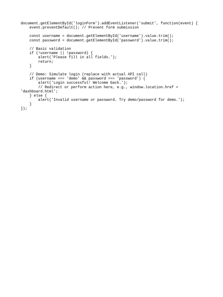 Code Javascript | PDF