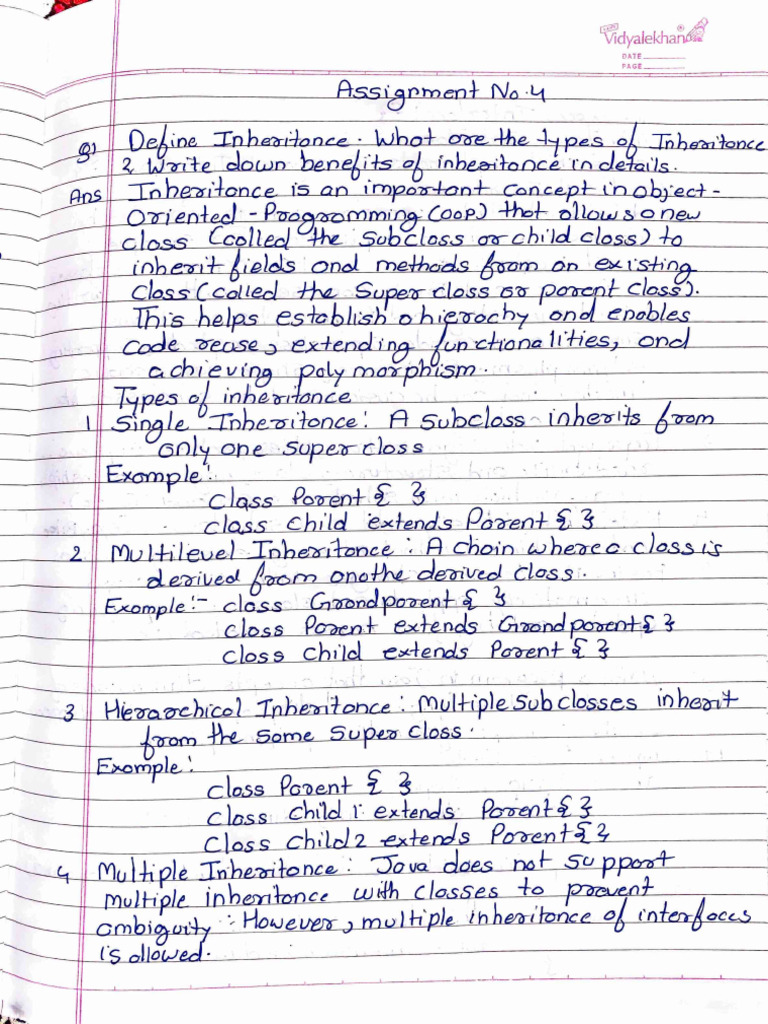 OOP Assignments 4 Pritam | PDF