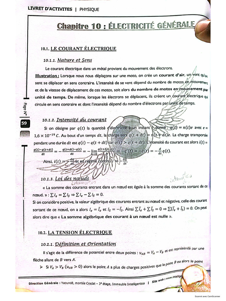 Cours Électricité Générale | PDF