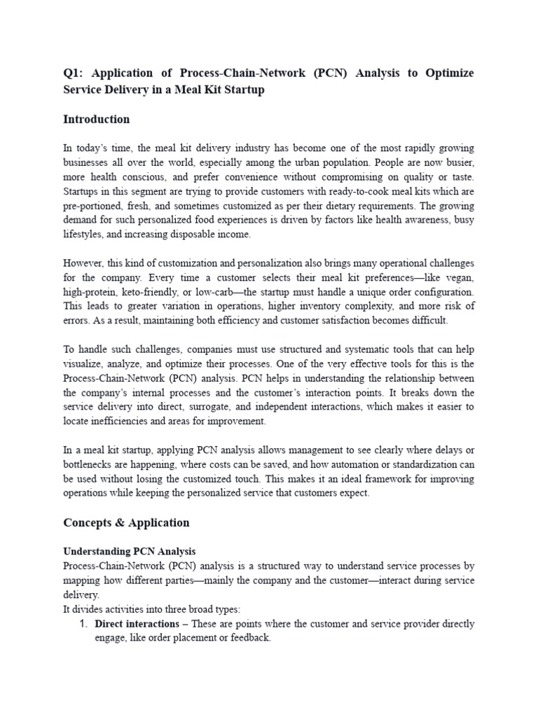 Operations Management Assignment | PDF | Inventory | Supply Chain