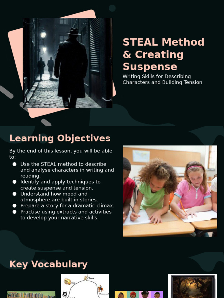 STEAL Method & Creating Suspense | PDF