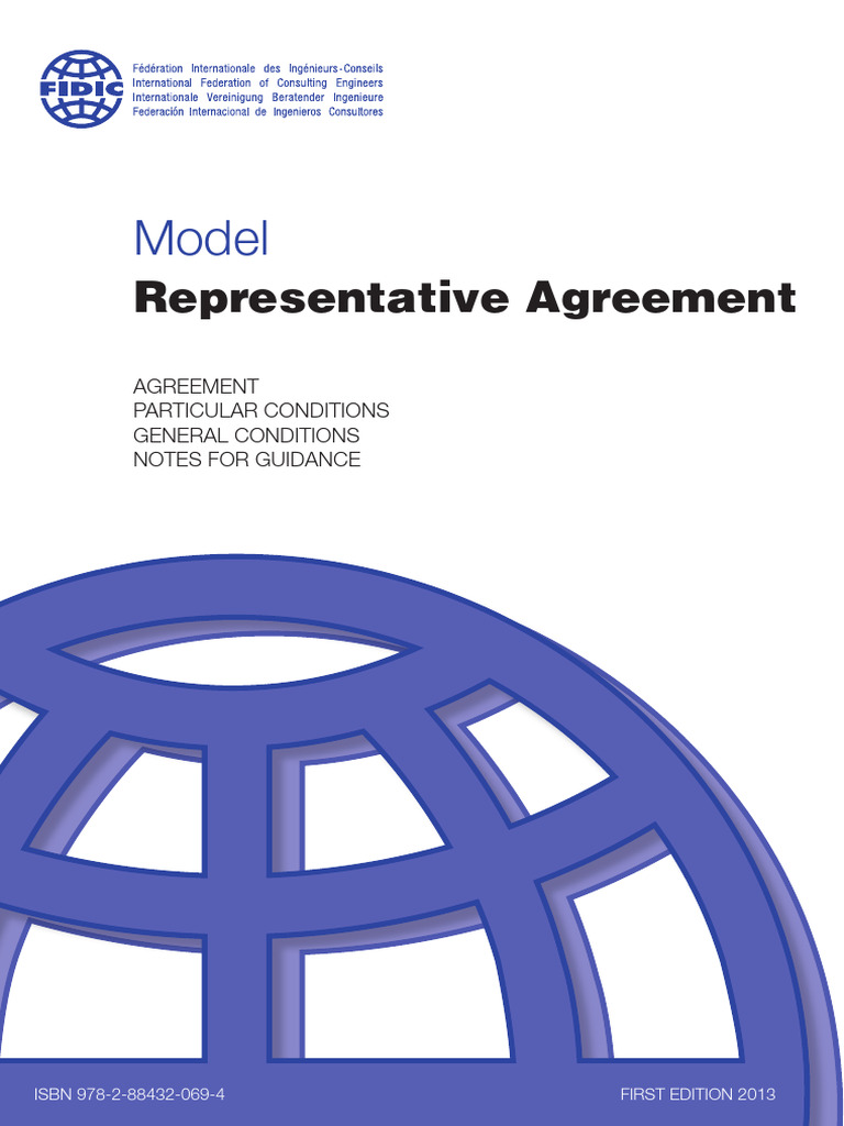 FIDIC Model Representative Agreement | PDF | Copyright | Consultant