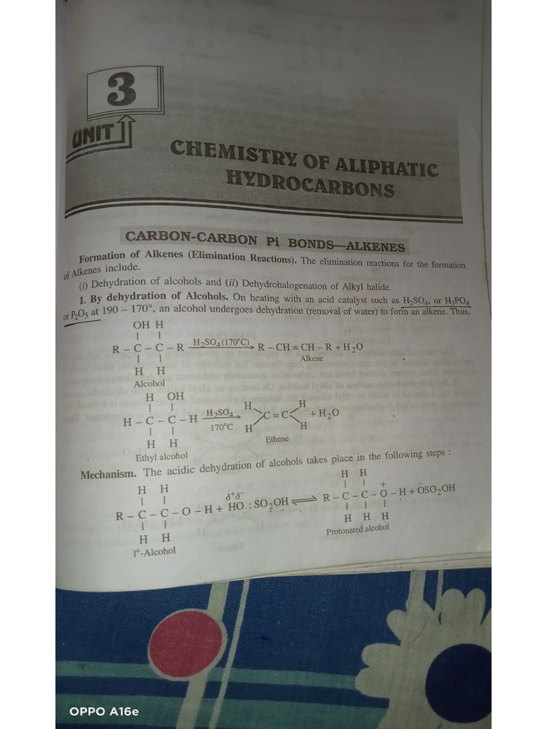 Chemistry of Aliphatic Compounds | PDF