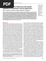 1T1C 3D HZO FeRAM With High Retention Gt125 C and High Endurance Gt1E13 ...