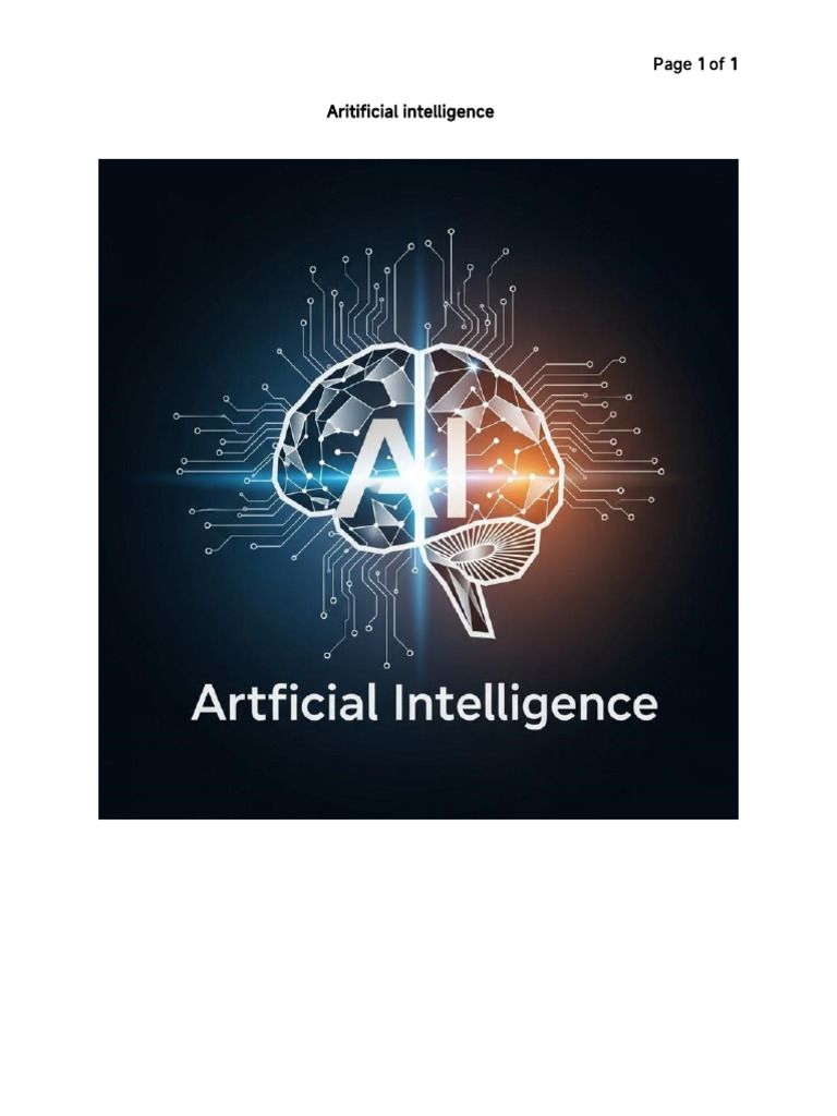 Aritificial Intelligence | PDF | Artificial Intelligence | Intelligence ...