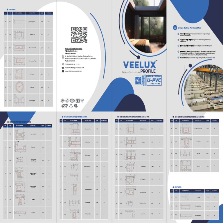 Veelux High Quality U-Pvc Catalogue | PDF