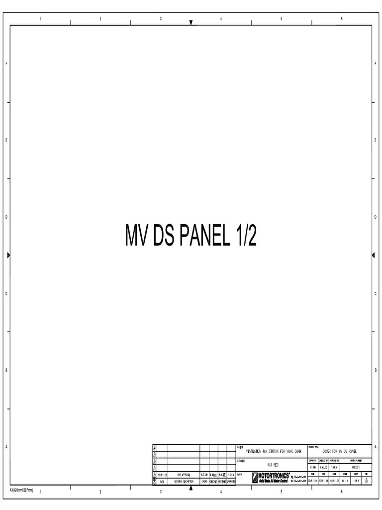 MV DS Panel | PDF