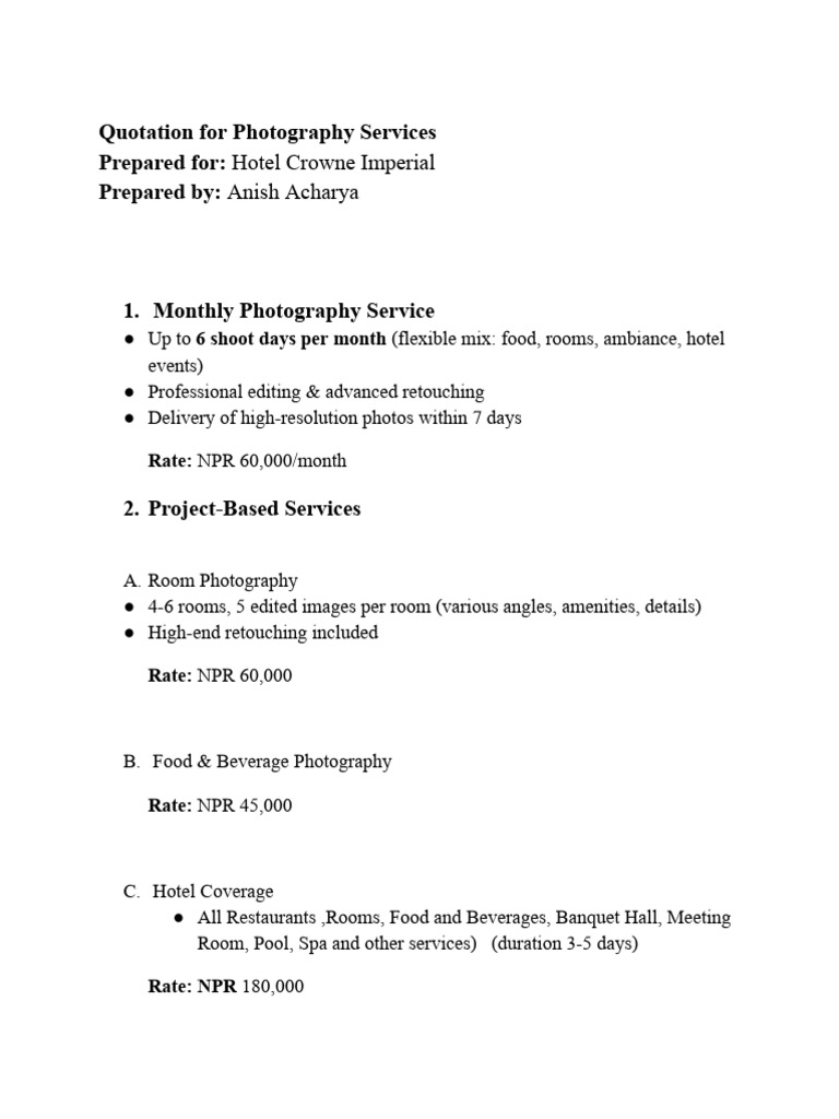 Photography Quotation For HCI - 2 | PDF