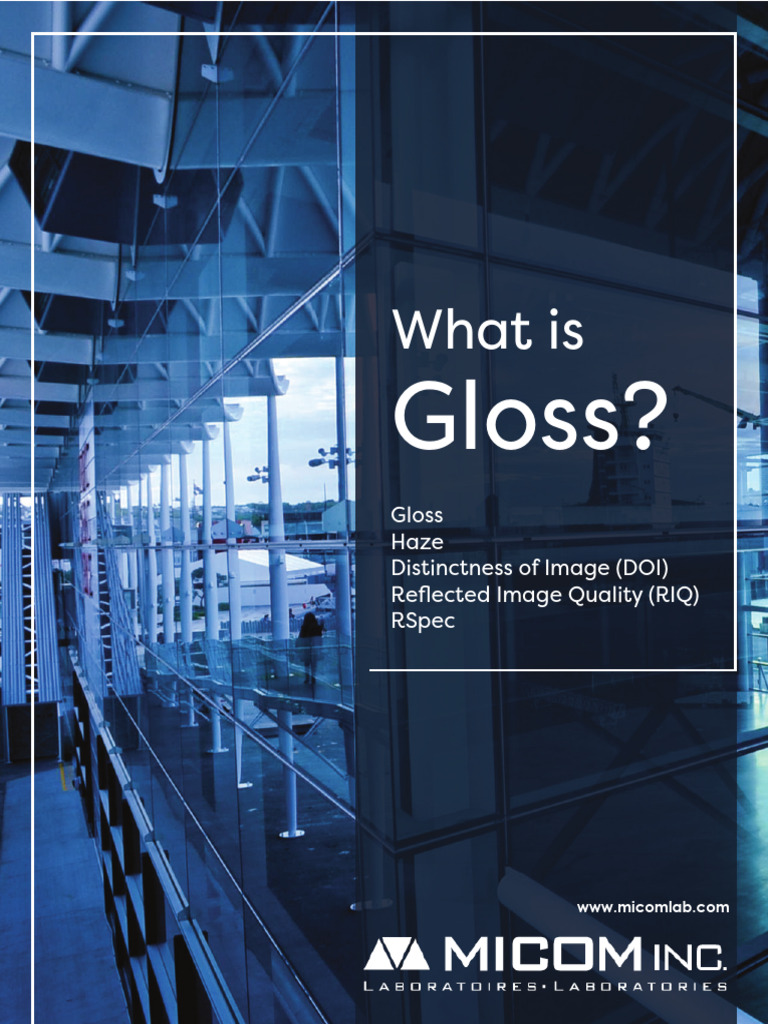 Beyond Gloss | PDF | Waves | Light