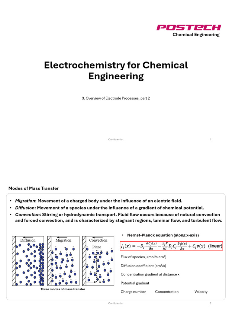 3.overview Electrode Process 250312 Part3 | PDF | Diffusion | Fluid ...