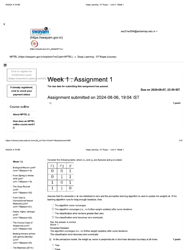 Week 1 Nptel | PDF