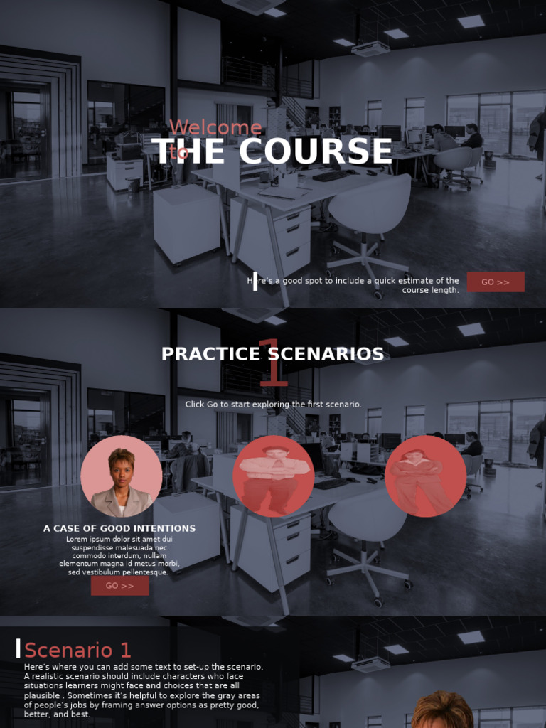 One Person Scenario Starter | PDF