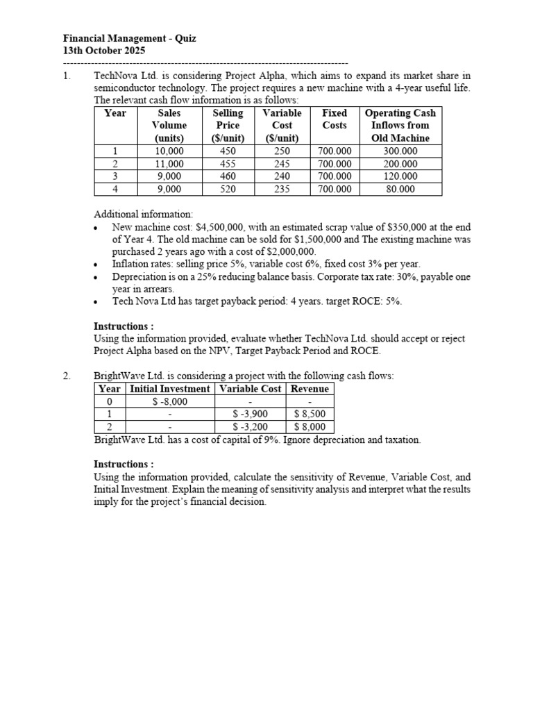Quiz Mini Before UTS 2025 | PDF