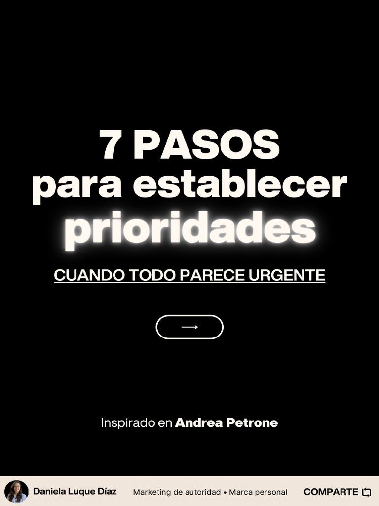 Establece Prioridades PDF | PDF