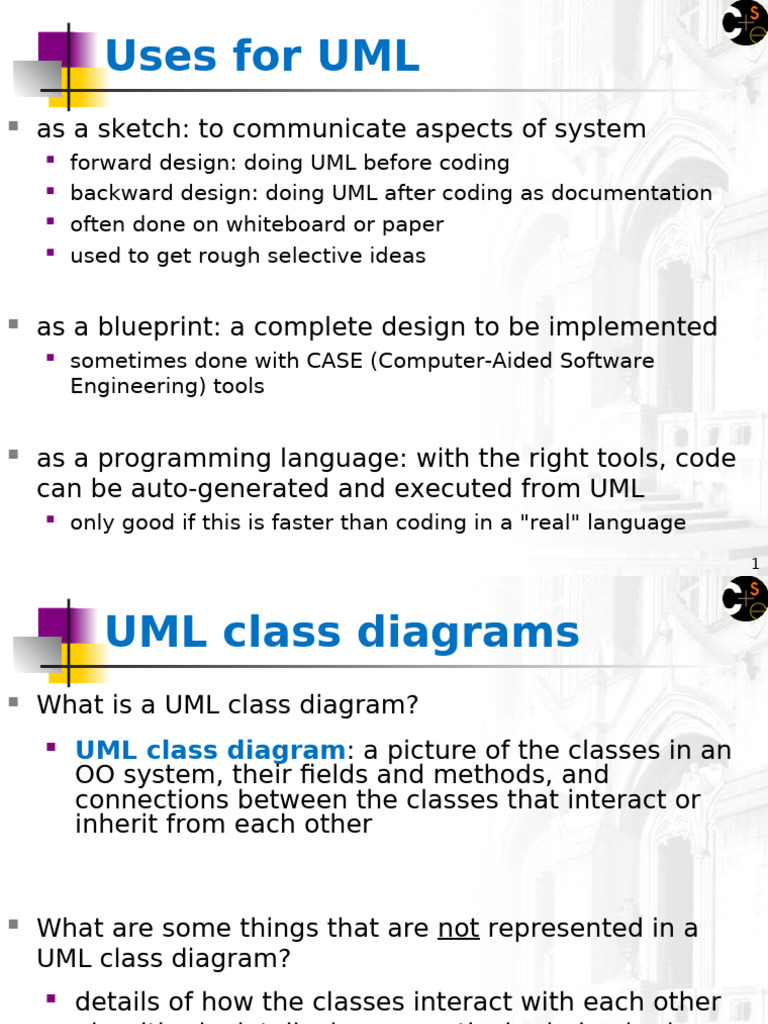Detailed Class Diagram With Visibility | PDF | Class (Computer ...