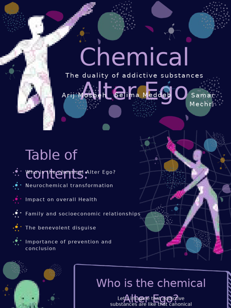 Drugs and Their Effects On Nervous System Presentation in Colored Comic ...
