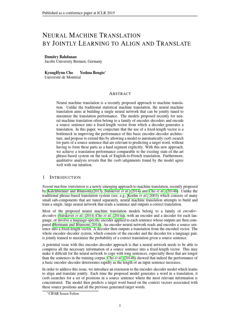 Neural Machine Translation with Alignment | PDF | Data Compression ...