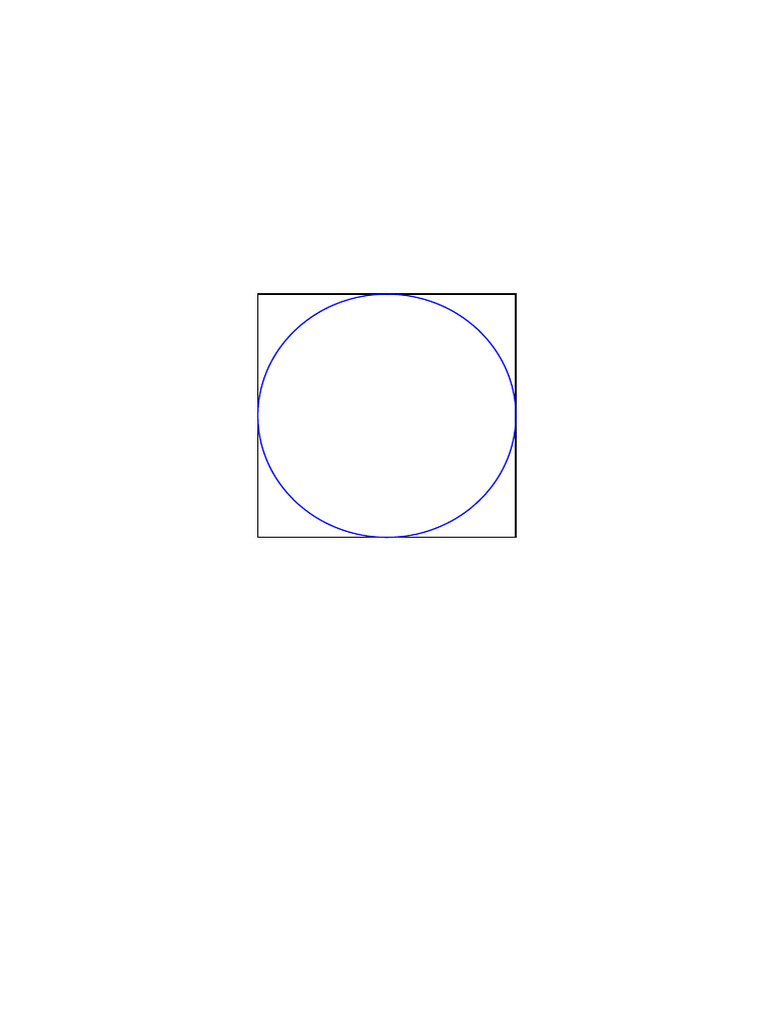 Circle in Square Explanation | PDF