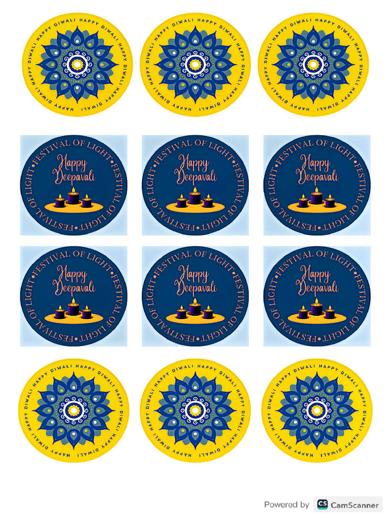 Diwali Stickers | PDF
