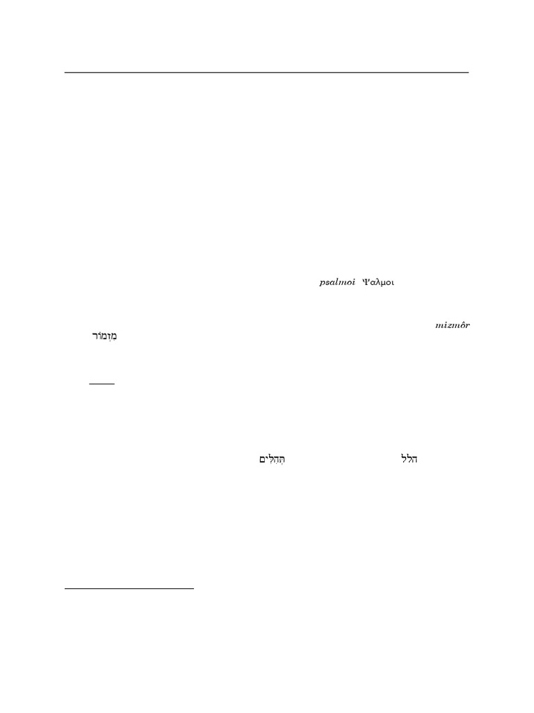 19B Sess08 Psalms 9pp | PDF | Psalms | Bible