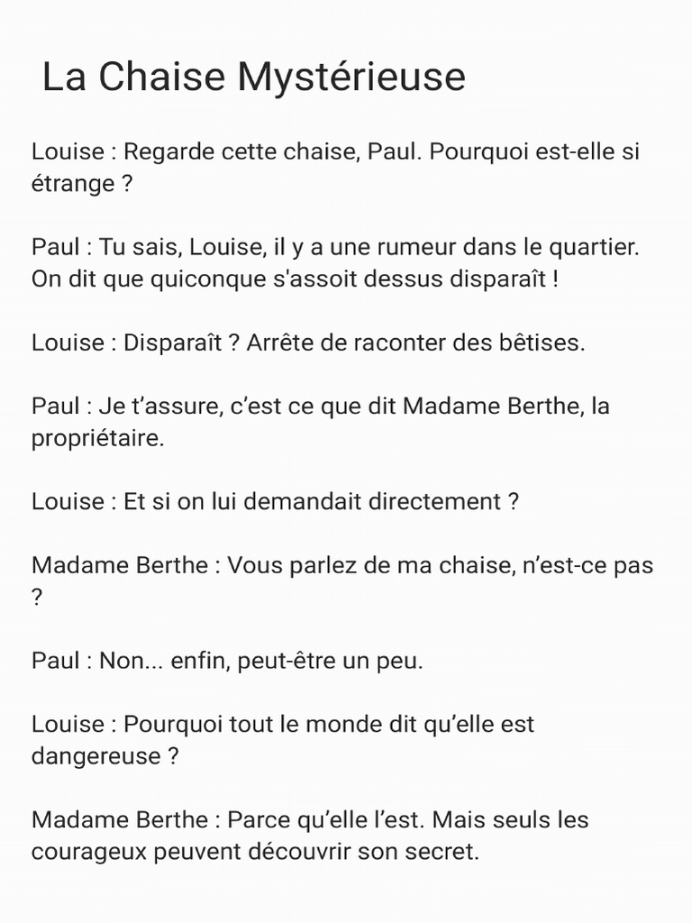 Une Pièce de Théâtre 1 | PDF