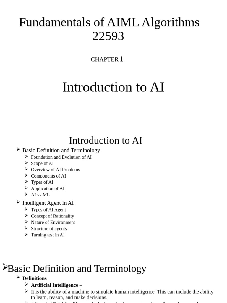 Chapter 1 Part 2 | PDF | Artificial Intelligence | Intelligence (AI ...