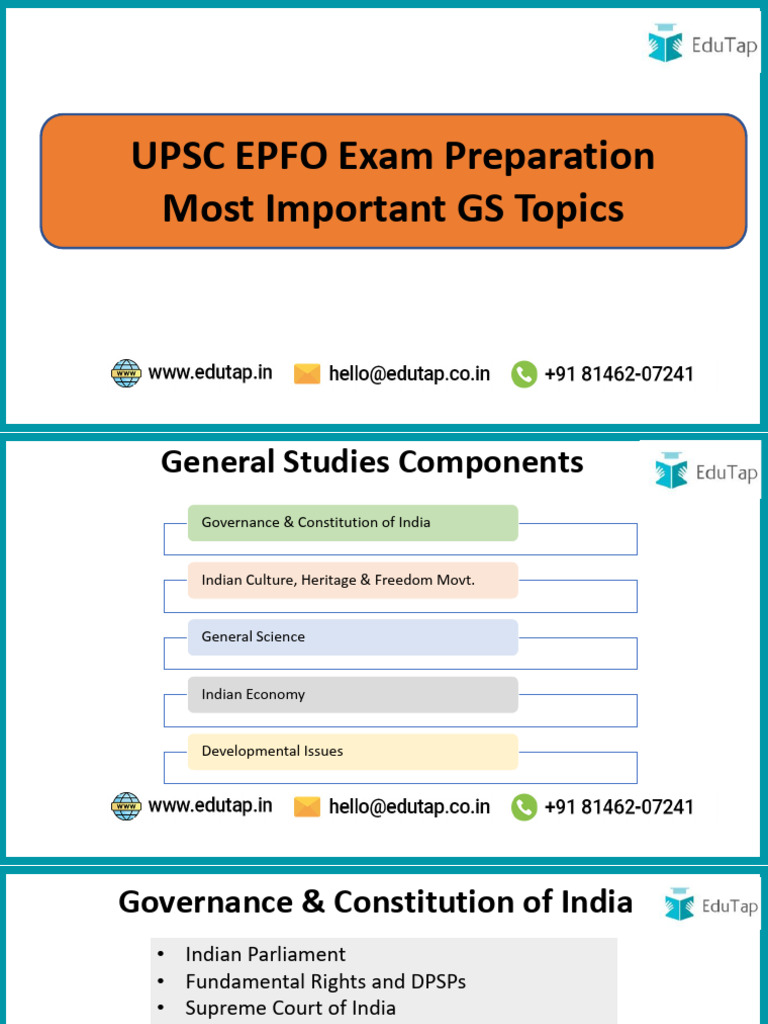 12 October 2025 - Most Important GS Syllabus Topics | PDF